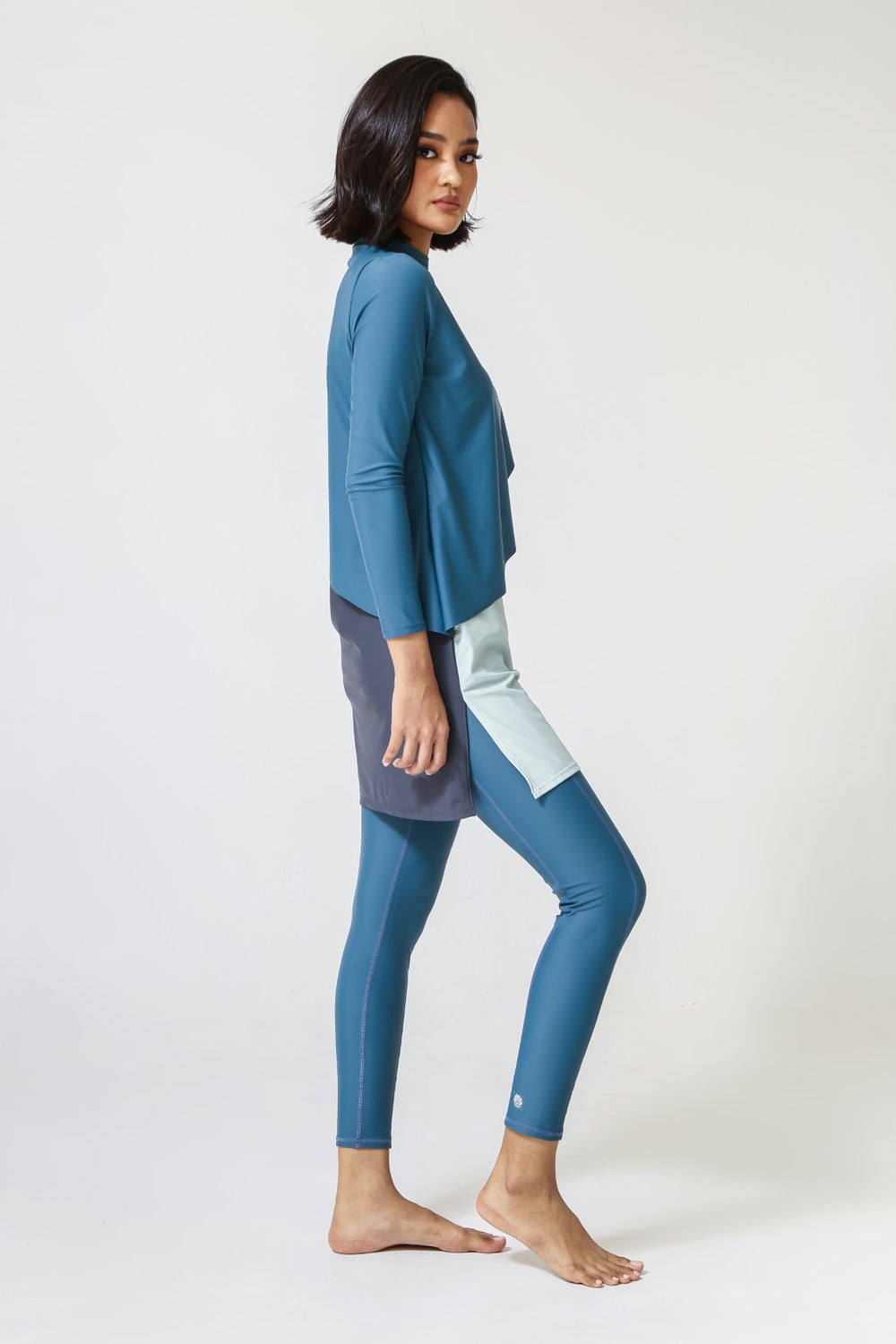 Cape Swim Dress WAVE | LANUUK Ladies Full Coverage Burkini Swimsuit