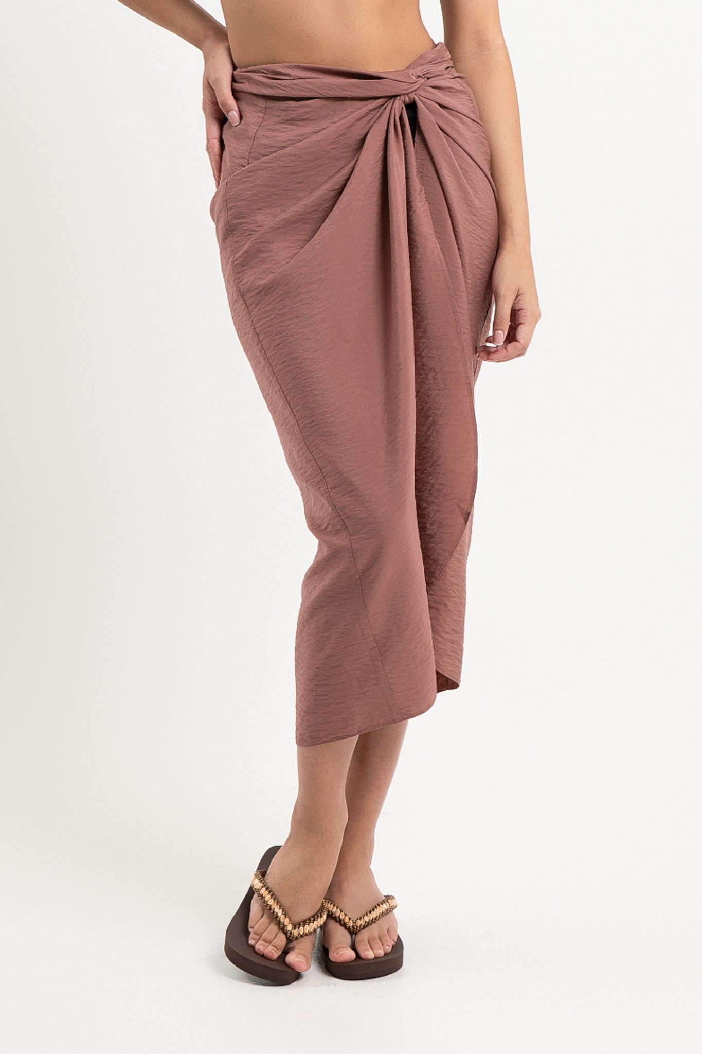 Clea Sarong - Earth | Lanuuk Modest Pareo Wrap Skirt