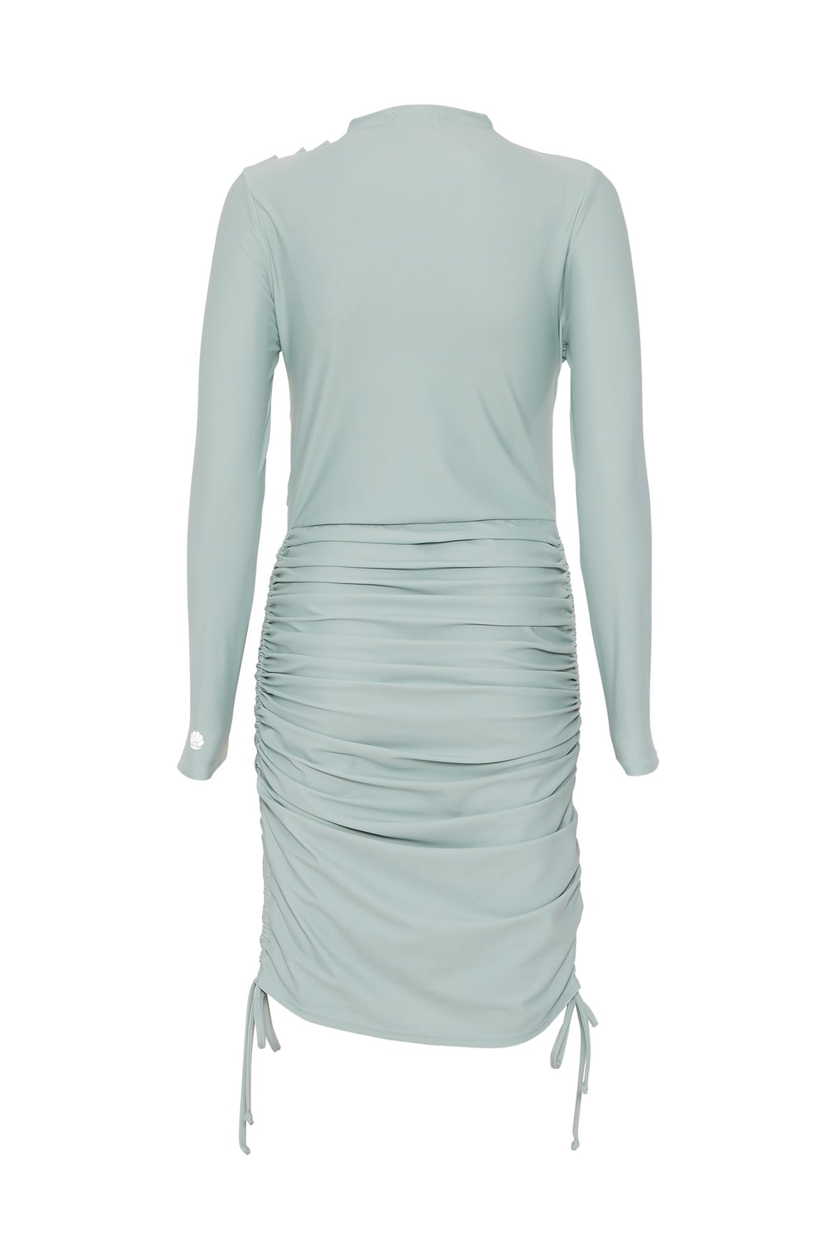 Isla Swim Dress AQUA | LANUUK Womens Modest Full Coverage Swimsuit