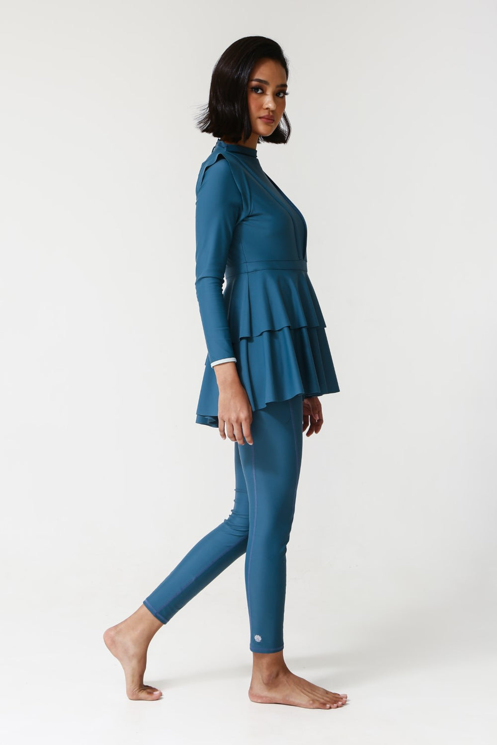 Serena Swim Dress WAVE | Womens Modest Covered Burkini Swimwear