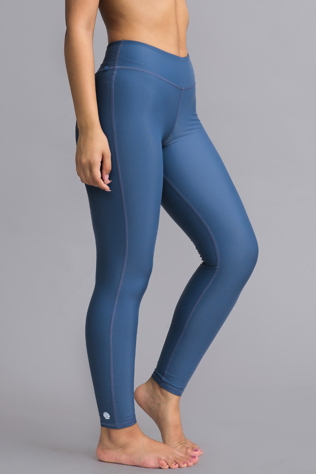 Swimming Tights - Azure | LANUUK Full Coverage Modest Burkini Swimwear